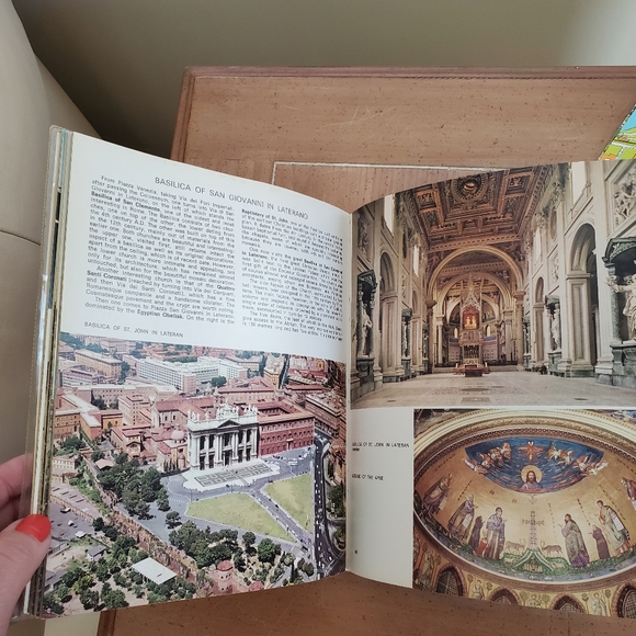 Accents | Vintage 197s Rome Guidebook And Map | Poshmark